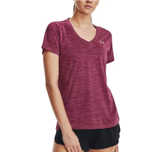 Camiseta Under Armour Tech Ssv Twist Feminina - Bordô - Tamanho: M ...