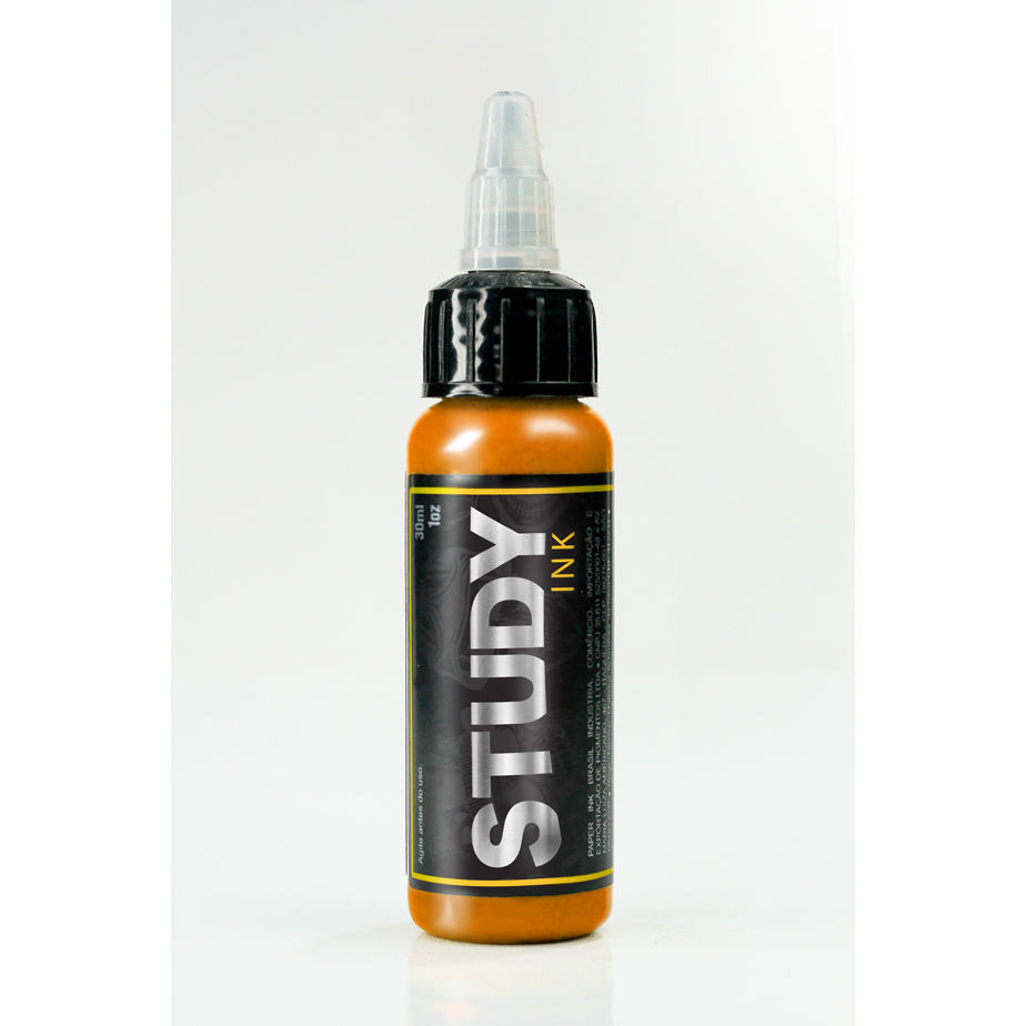 Tinta Study Ink 30 Ml Laranja Real Tattoo Aprendiz | Shopee Brasil
