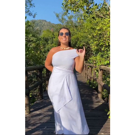 Saida de Praia Bella Vip Dafiny Multi formas para seu estilo piscina ...