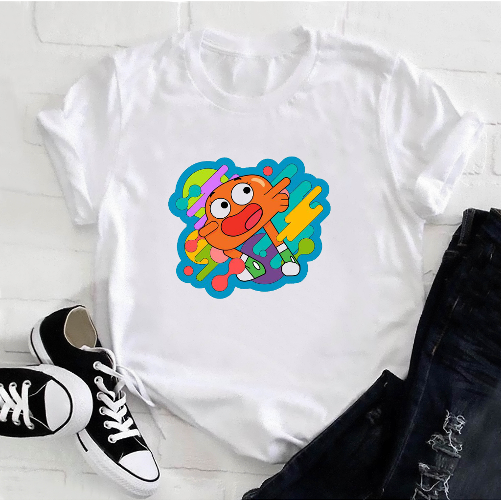 Camiseta O Incrível Mundo de Gumball - Cod 3110 | Shopee Brasil
