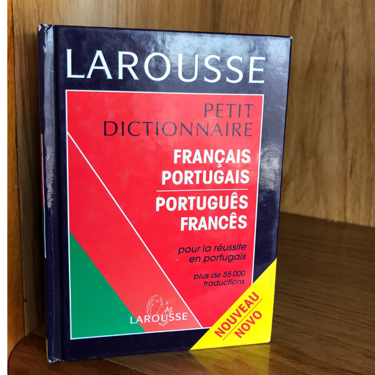 Larousse Petit Dictionnaire Français Portugais Português. | Shopee Brasil