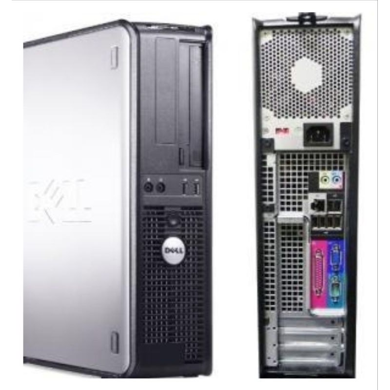 kit Computador Dell Core 2 Quad Ram 4gb Hd160 WiFi Monitor 16 Teclado ...