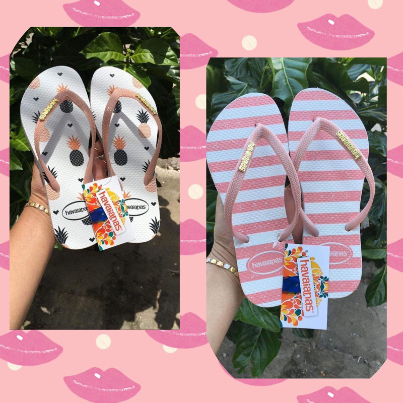 chinelas feminina kit 2 pares slim ante derrapante | Shopee Brasil