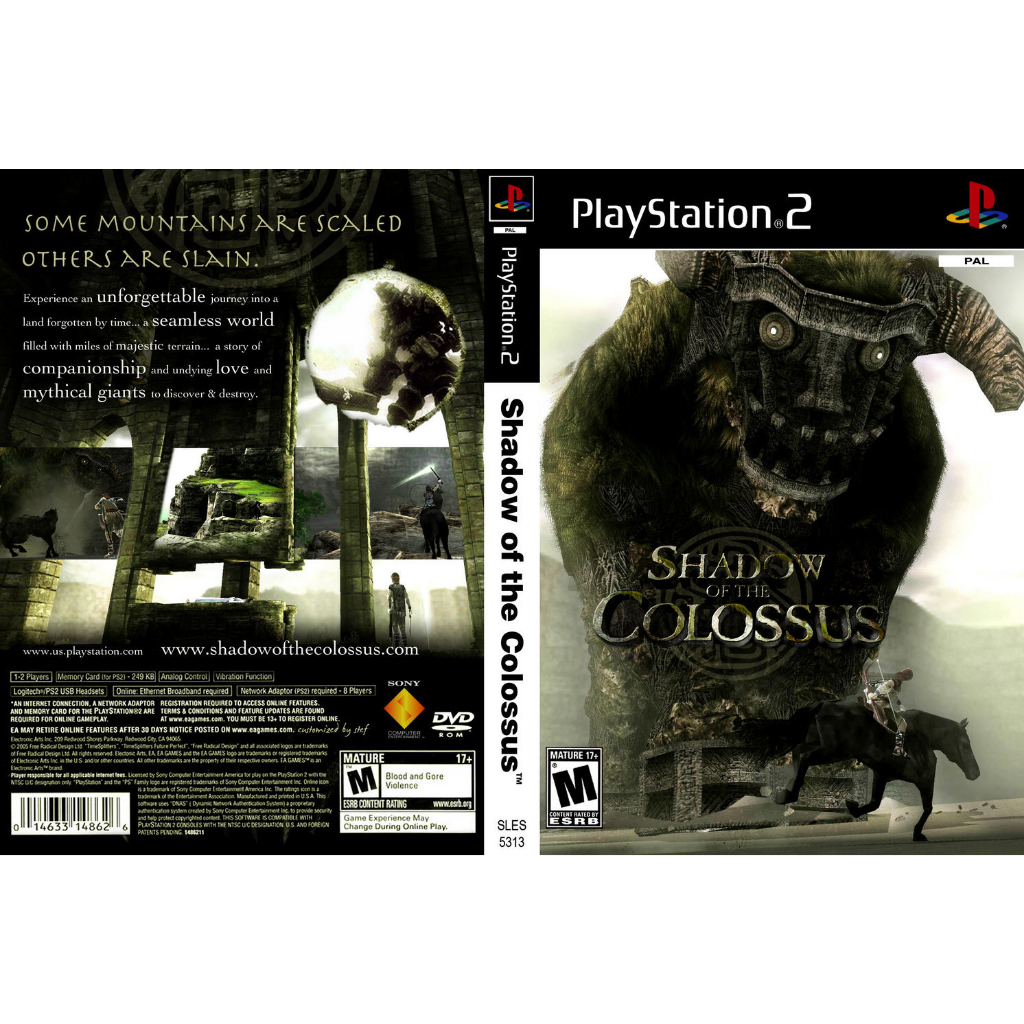 Ps2 Shadow of the Colossus Pt-Br Capa Hd | Shopee Brasil