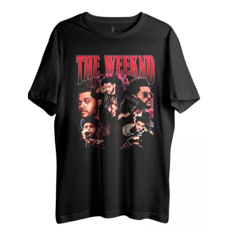 Camiseta Algodão Unissex Merch The Weeknd Camisa Red Legrife | Shopee ...