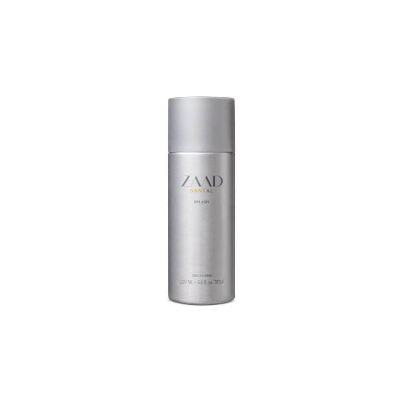 Body splash zaad tradicional 200 ml (colônia masculina) | Shopee Brasil