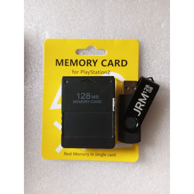 KIT OPL PLAY STATION 2 (MEMORY CARD 128 MB + PENDRIVE 128 GB) | Shopee ...