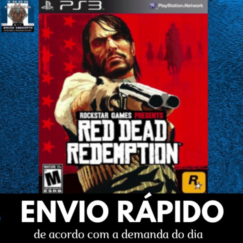 Red Dead Redemption Jogos Ps3 PSN Playstation 3(PSN) | Shopee Brasil