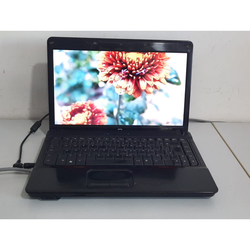 Notebook Hp compaq 510 core 2 duo T5870 2.0ghz Memoria 4gb Ssd 120gb ...