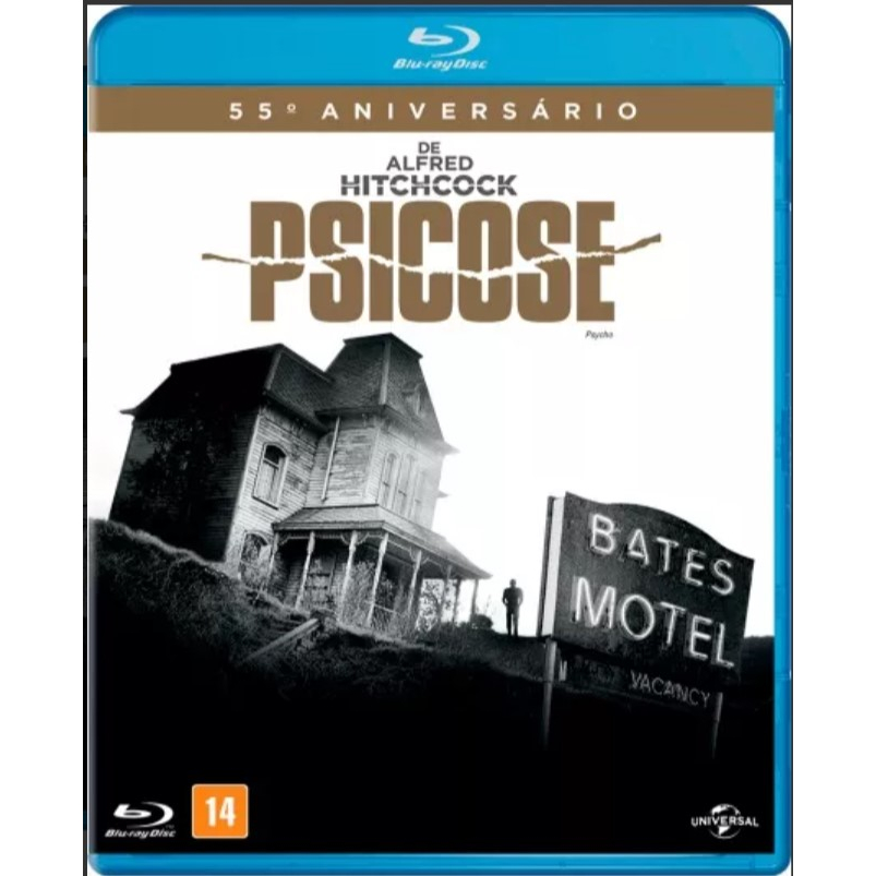 Blu Ray Psicose - Edição de 55º Aniversário (Alfred Hitchcock) | Shopee ...