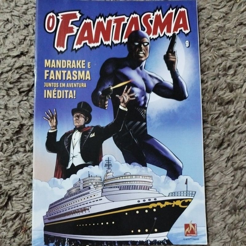 O Fantasma - 2° Série - n° 09 ( Mythos ) | Shopee Brasil