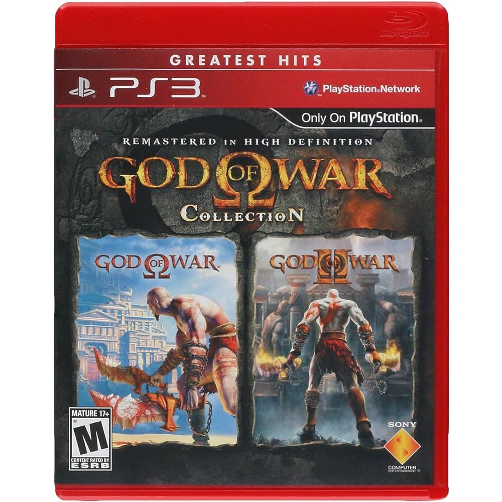 GOD OF WAR COLLECTION PS3 MIDIA FISICA ORIGINAL. | Shopee Brasil