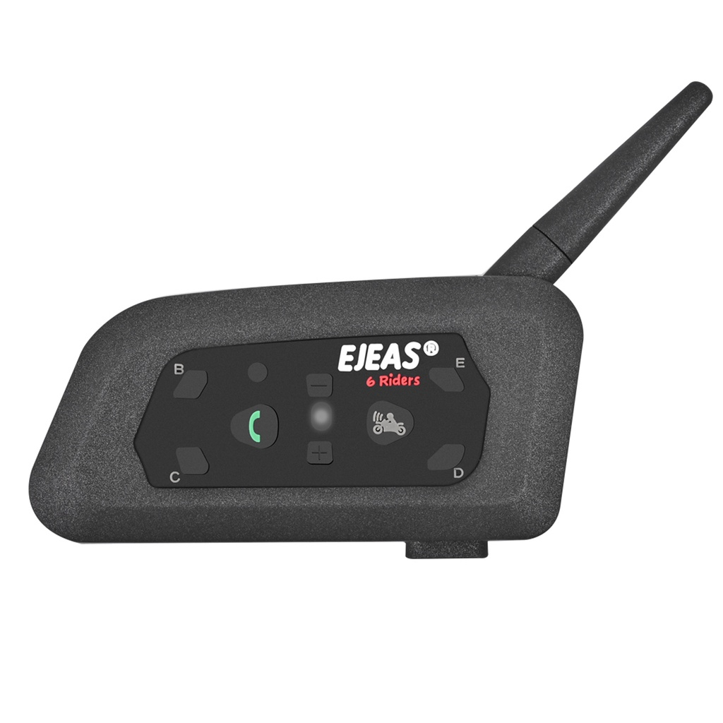 Ejeas V6 Pro Comunicador Capacete Moto Bluetooth Intercomunicador ...