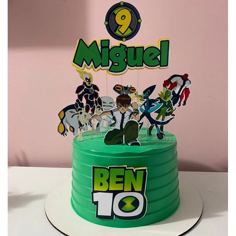 Topo De Bolo Ben 10 Shopee Brasil
