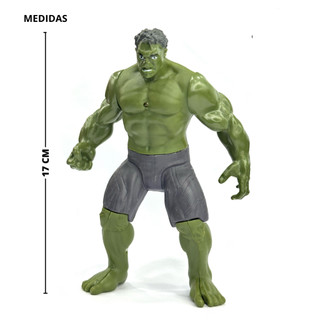 Boneco Hulk Novo Vingadores Marvel Boneco Brinquedos com 17 cm ...