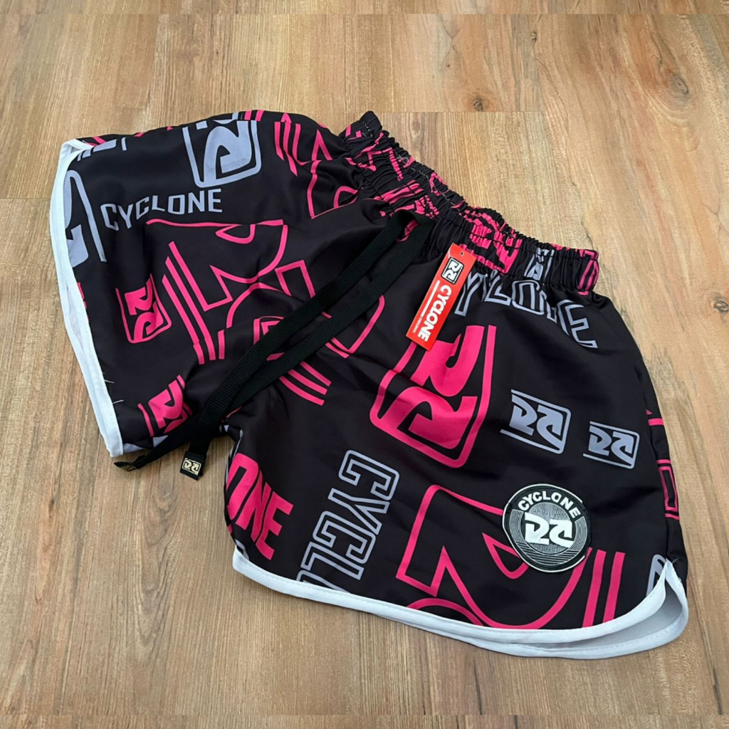 Shorts Da Cyclone De Microfibra Preto Show | Shopee Brasil