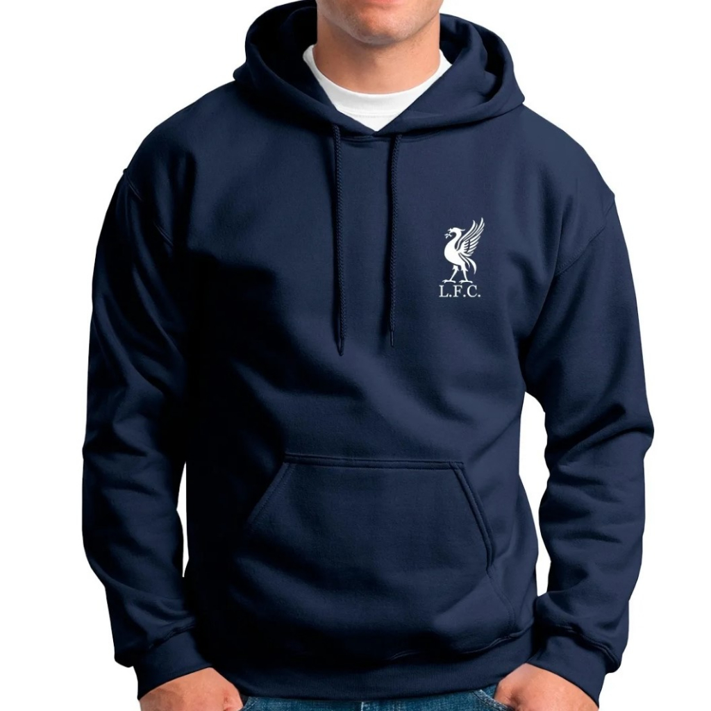 Blusa Liverpool FC Modelo Canguru Unissex Tecido de Alta Qualidade ...