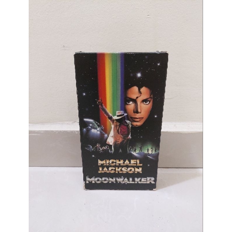 Fita Vhs Michael Jackson Moonwalker 1988, Original | Shopee Brasil