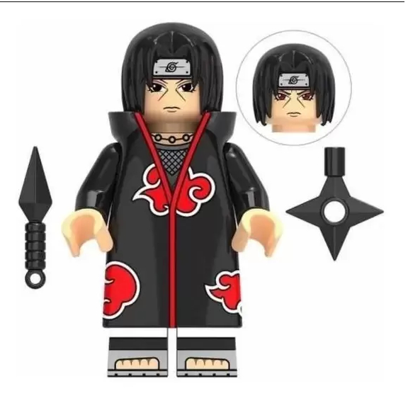Boneco Lego Itachi Uchiha (Anime Naruto) | Shopee Brasil