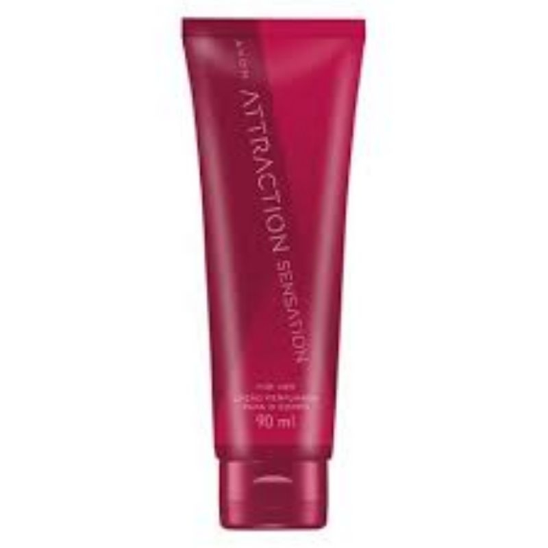 Attraction Sensation loção perfumada para o corpo Avon | Shopee Brasil