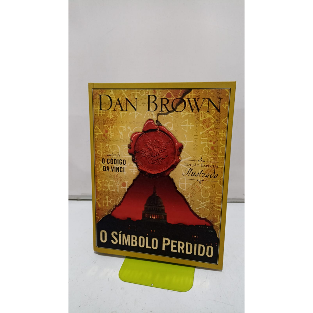 Livro O Símbolo Perdido - Edição Ilustrada - Dan Brown | Shopee Brasil