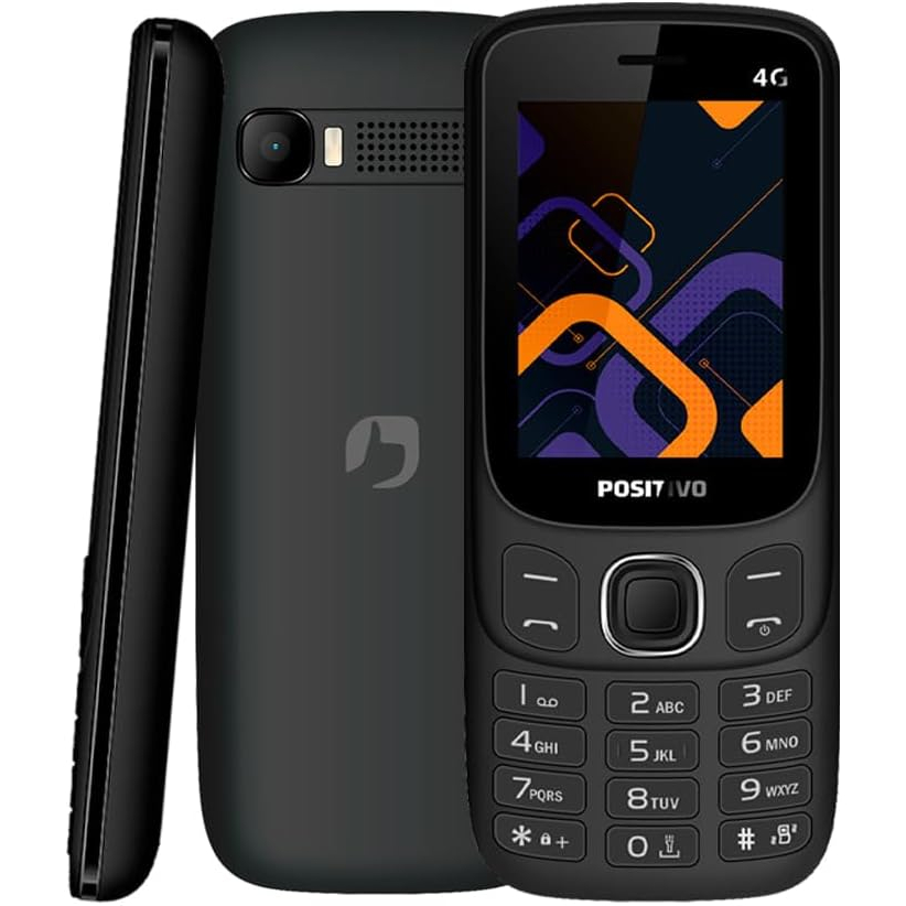 Celular 4g Positivo P41 Dual Chip 32MB Tela 4' Rádio FM 4G Câmera ...