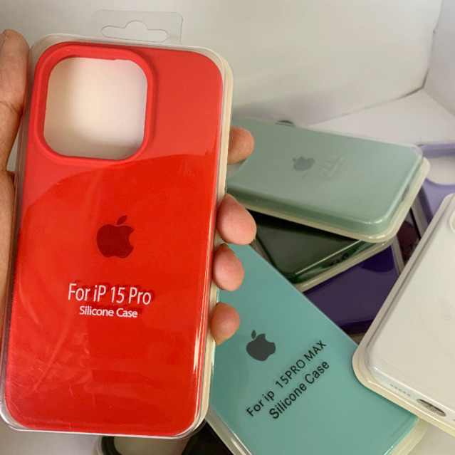 Case Capinha iPhone 15, Iphone 15 Pro e 15 Pro Max Apple Silicone ...