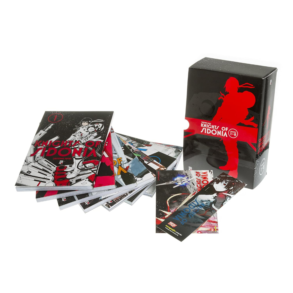 Coleção Box Knights Of Sidonia Volumes 1 Ao 8 Português Jbc | Shopee Brasil
