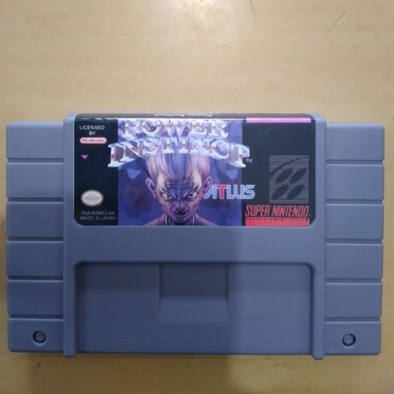 jogo power instinct snes super nintendo chip novo | Shopee Brasil