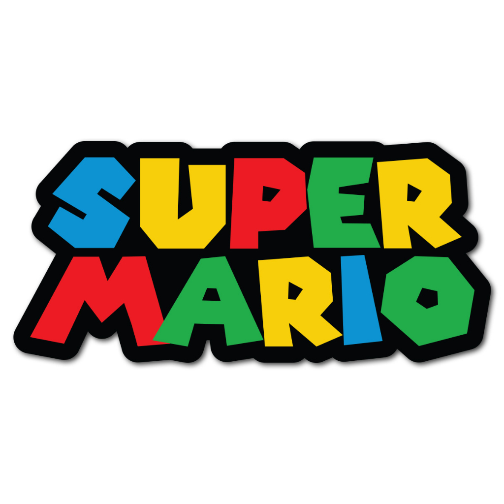 Ima de Geladeira Super Mario Logo | Shopee Brasil