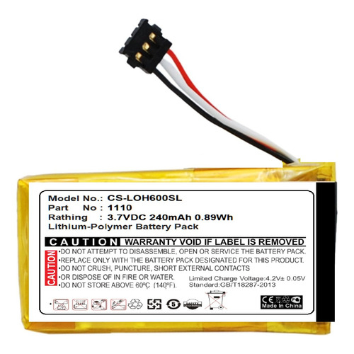 Bateria Compatível Com Logitech H600 533-000071 | Shopee Brasil