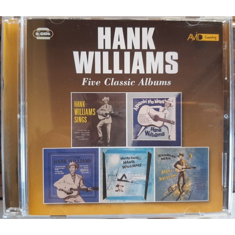 Cd Hank Williams Five Classic Albums (importado) | Shopee Brasil