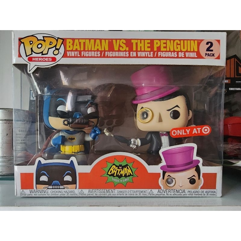 Funko Batman Vs penguin pack 2 | Shopee Brasil