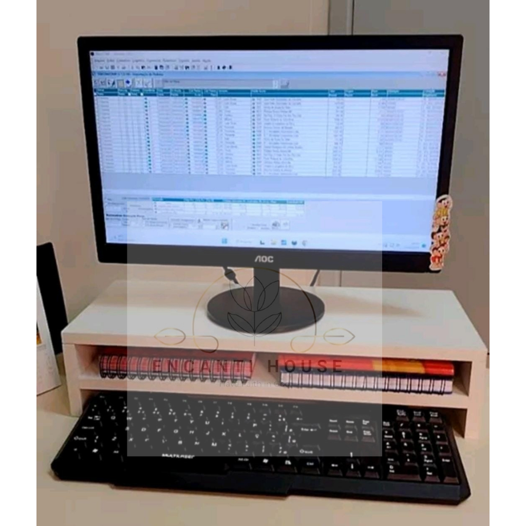 Suporte Monitor Mesa Escritório Desktop Setup Gamer | Shopee Brasil