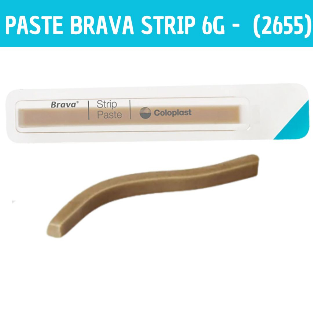 PASTE BRAVA STRIP 6G - COLOPLAST (2655) | Shopee Brasil