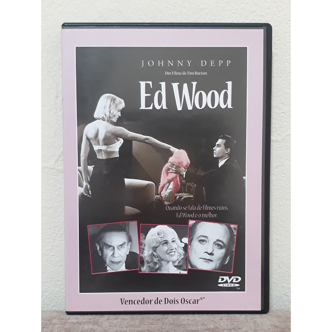 Ed Wood - DVD original - filme de Tim Burton | Shopee Brasil