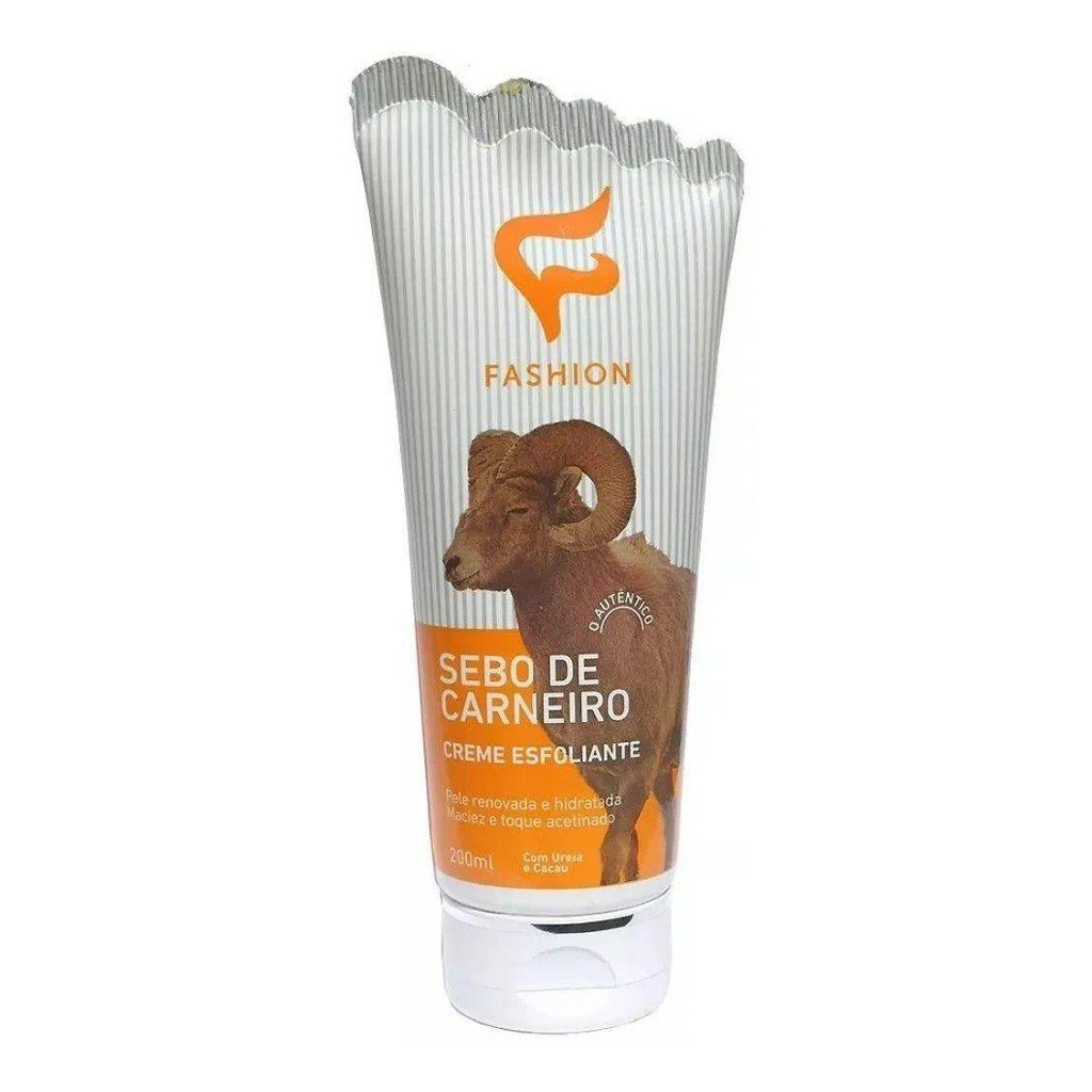 Creme Esfoliante Sebo De Carneiro Pele Renovada e Hidratada Com Ureia e ...