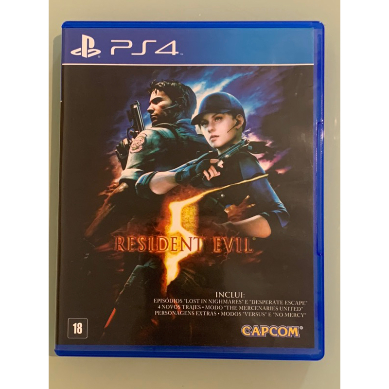 Resident Evil 5 Ps4 Shopee Brasil