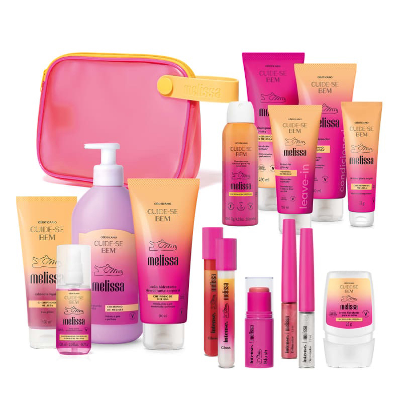 MELISSA BOTICARIO GLOSS MELISSA BODY SPLASH MELISSA HIDRATANTE MELISSA ...