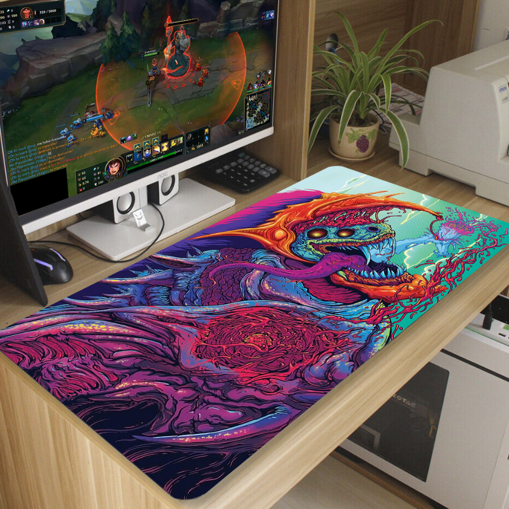 Mouse Pad Video Game Grande Varias Estampas 70x35 80x40 90x40 90x55 cm ...
