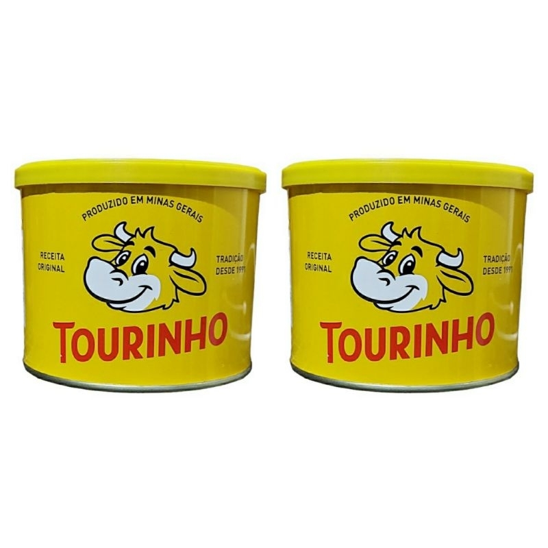 Manteiga Tourinho Com Sal Lata Kit Com 2 Unidades de 500g | Shopee Brasil