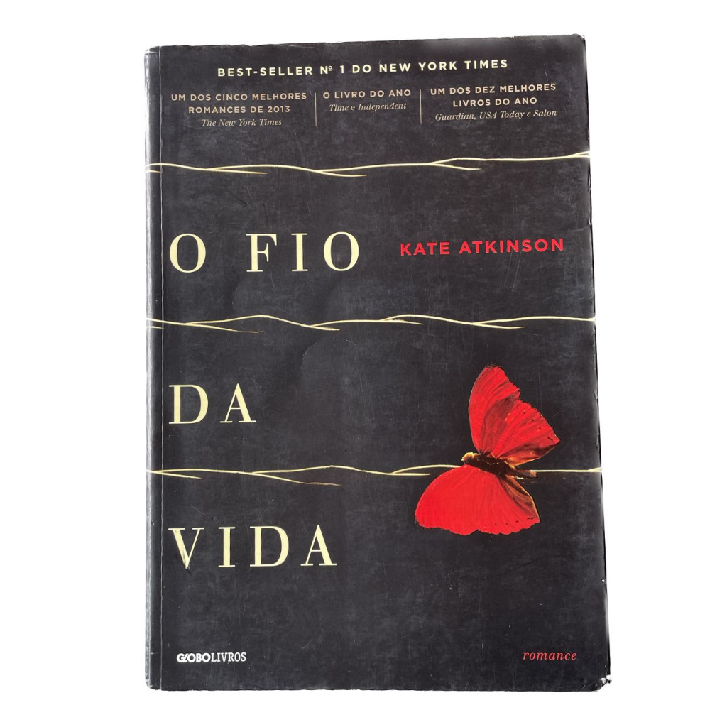 O fio da vida - Kate Atkinson (usado) | Shopee Brasil
