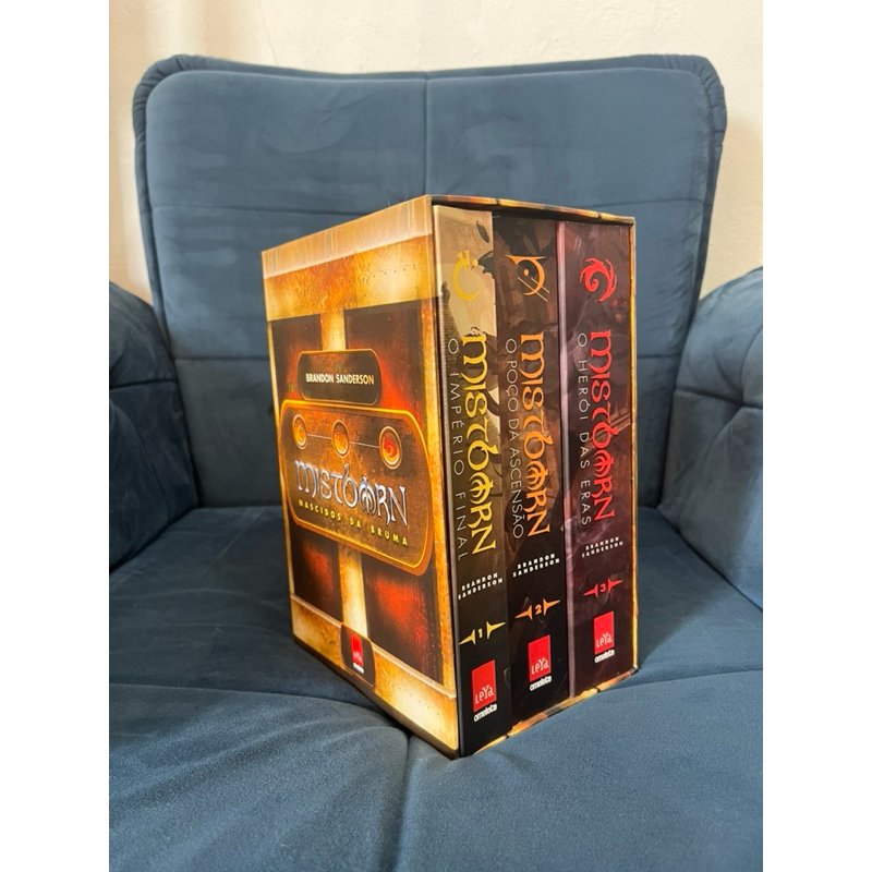 box Mistborn, Brandon Sanderson | Shopee Brasil