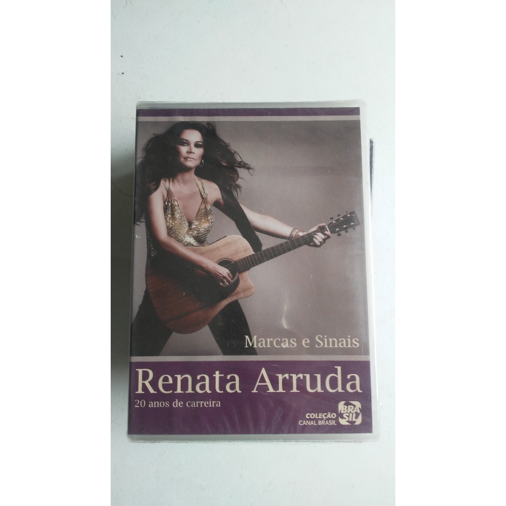 DVD RENATA ARRUDA MARCAS E SINAIS 20 ANOS DE CARREIRA (LACRADO DE ...