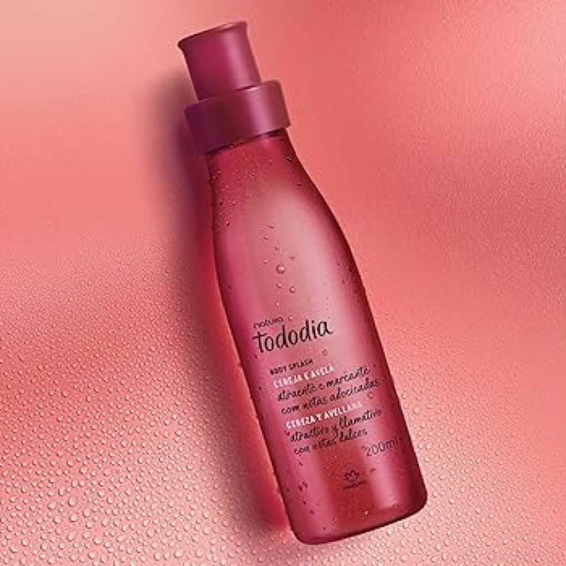Body splash natura tododia cereja e avelã 200ml | Shopee Brasil