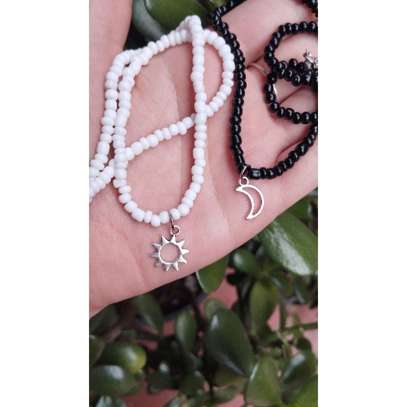 colar Sol e Lua | Shopee Brasil