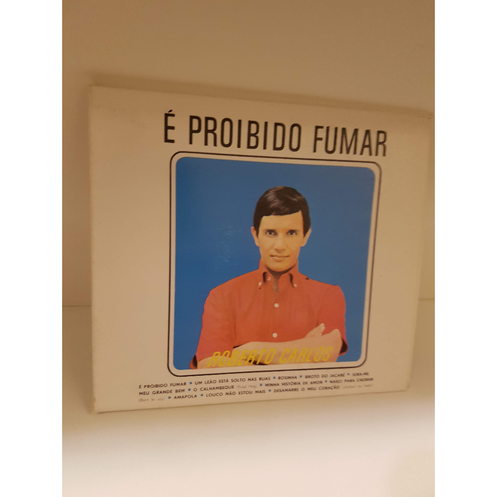 Roberto Carlos - É proibido fumar | Shopee Brasil