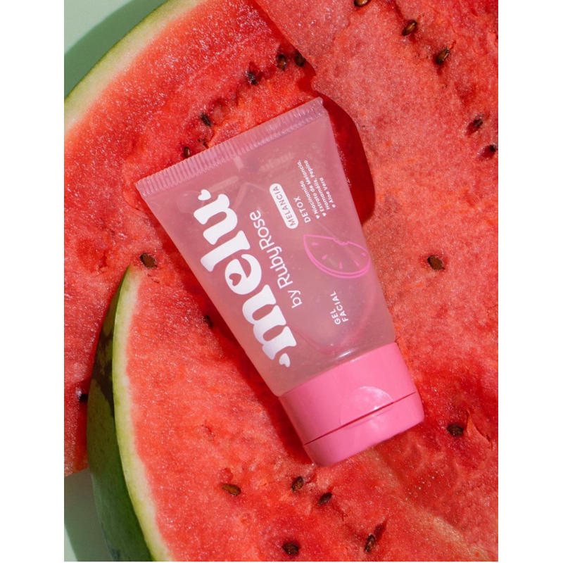 Gel Facial Hidratante Melância - Melu | Shopee Brasil