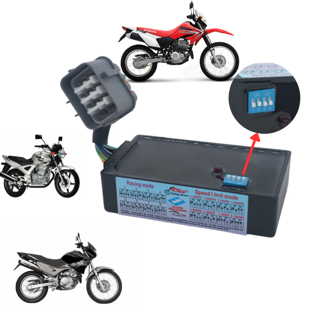 Cdi Racing Ajustavel Tornado Falcon Twister 4000 A 12000 Rpm avanço de ...