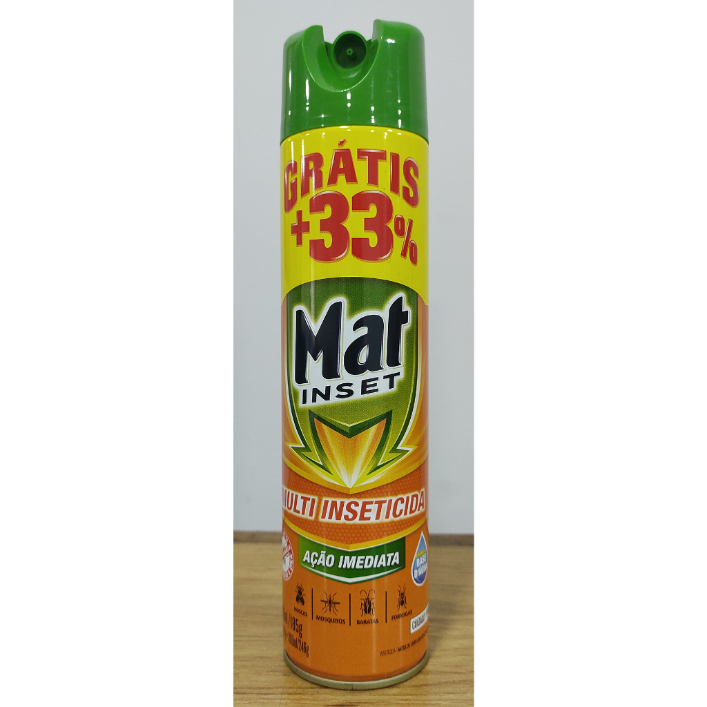 Mat Inset Multi Inseticida Ação Imediata 360ml/246g | Shopee Brasil
